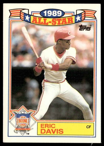 1990 Topps Glossy All-Stars Eric Davis Cincinnati Reds #7 | eBay
