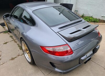 Porsche 997 Carrera Duck Tail Spoiler Wing ruf (factory GT3 RS grills ...
