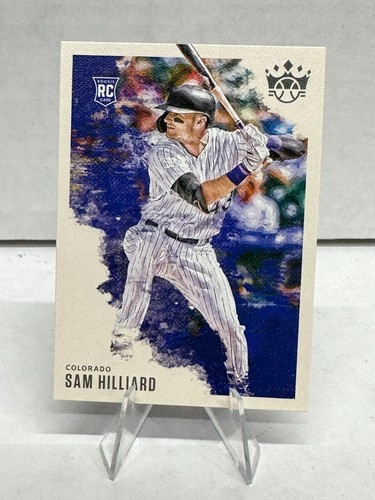 2020 Panini Diamond Kings Baseball Card #61 Sam Hilliard RC Colorado ...