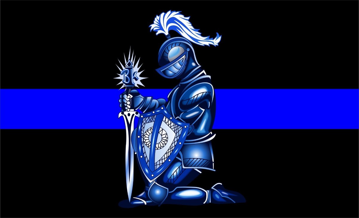 Thin Blue Line Knight Wallpaper Blue Line Fraternal LEMC
