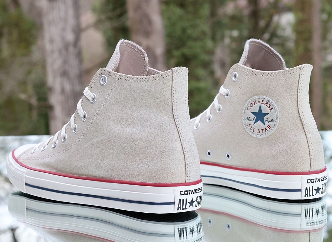 Converse Chuck Taylor All Star Hi Leather Men’s Size 11 Grey Custom ...