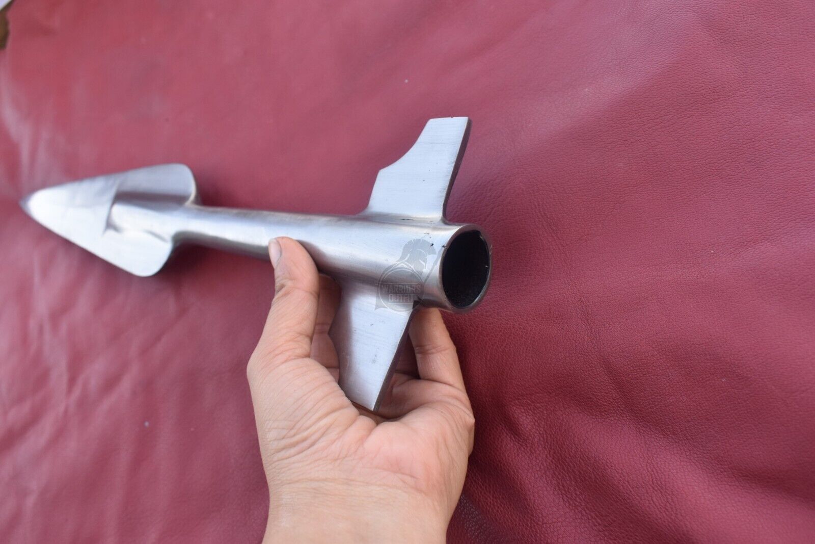 Hand Forged Medieval Viking Full Tang Wing Spearhead. | eBay