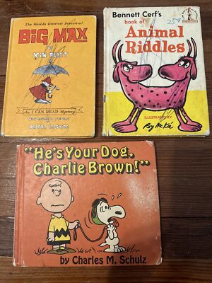 Lot Big Max by Kin Platt 1965, Bennett Cerf’s Book Of Animal Riddles ...