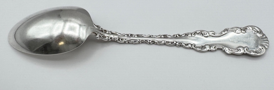 WHITING STERLING SILVER ANTIQUE SERVING SPOON IN LOUIS XV (1891 ...