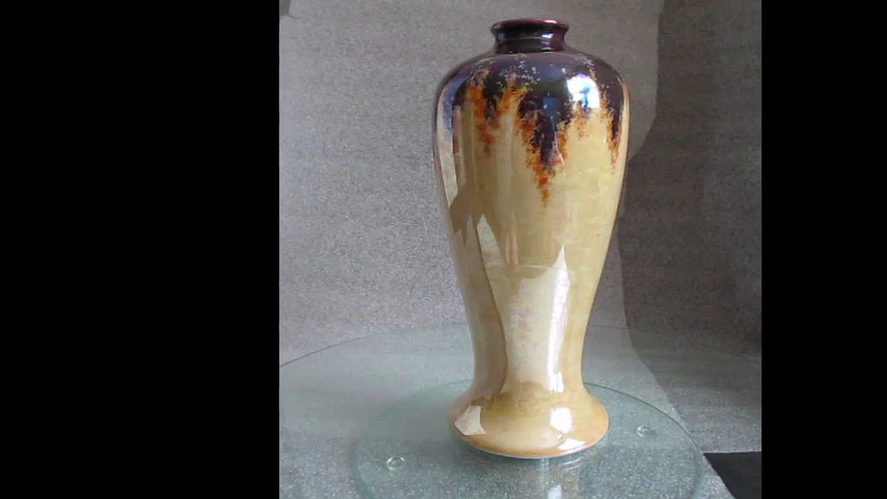 Antique 🍑 Art Deco NORITAKE Porcelain Fairy Luster Oil Spot Dripware ...