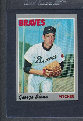1970 Topps #122 George Stone Braves EX *918 | eBay