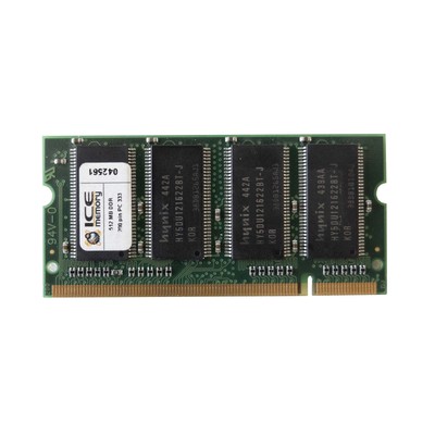 ICE 0412-9312001-0007 512mb 333mhz DDR Ddr1 Sodimm Memory Table Module ...