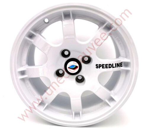 Speedline White PTS Rims 6.75 SL434 Peugeot 106 306 309 205 GTI CTI GTI ...