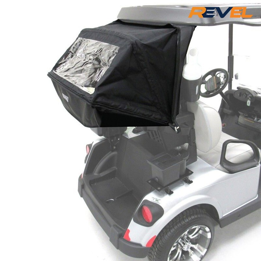 2008-Up E-Z-GO RXV Golf Cart Black Golf Bag Cover OEM, PN 619020 | E-Z ...