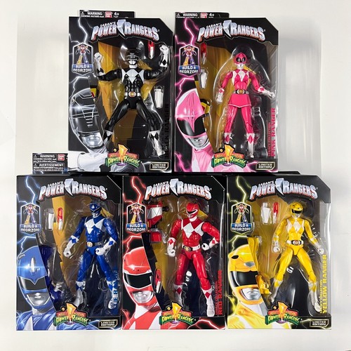 Power Rangers Legacy MIGHTY MORPHIN SET Figure Lot Build-A-Megazord ...