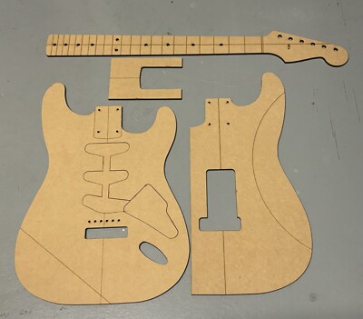 60's Vintage Stratocaster Luthier Routing/Building Template | eBay