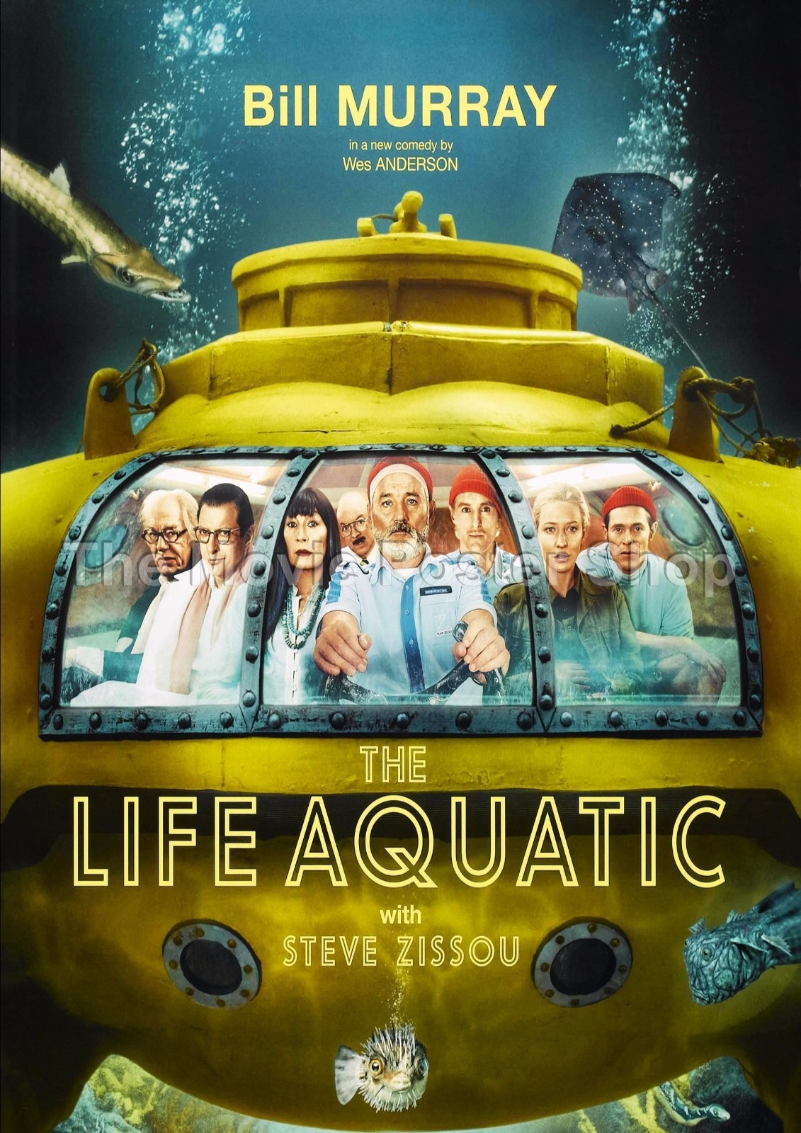 Life Aquatic Movie Poster