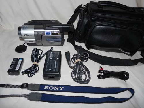 Sony CCD-TRV58 HI8 8mm Video8 camera Camcorder VCR Player Video ...