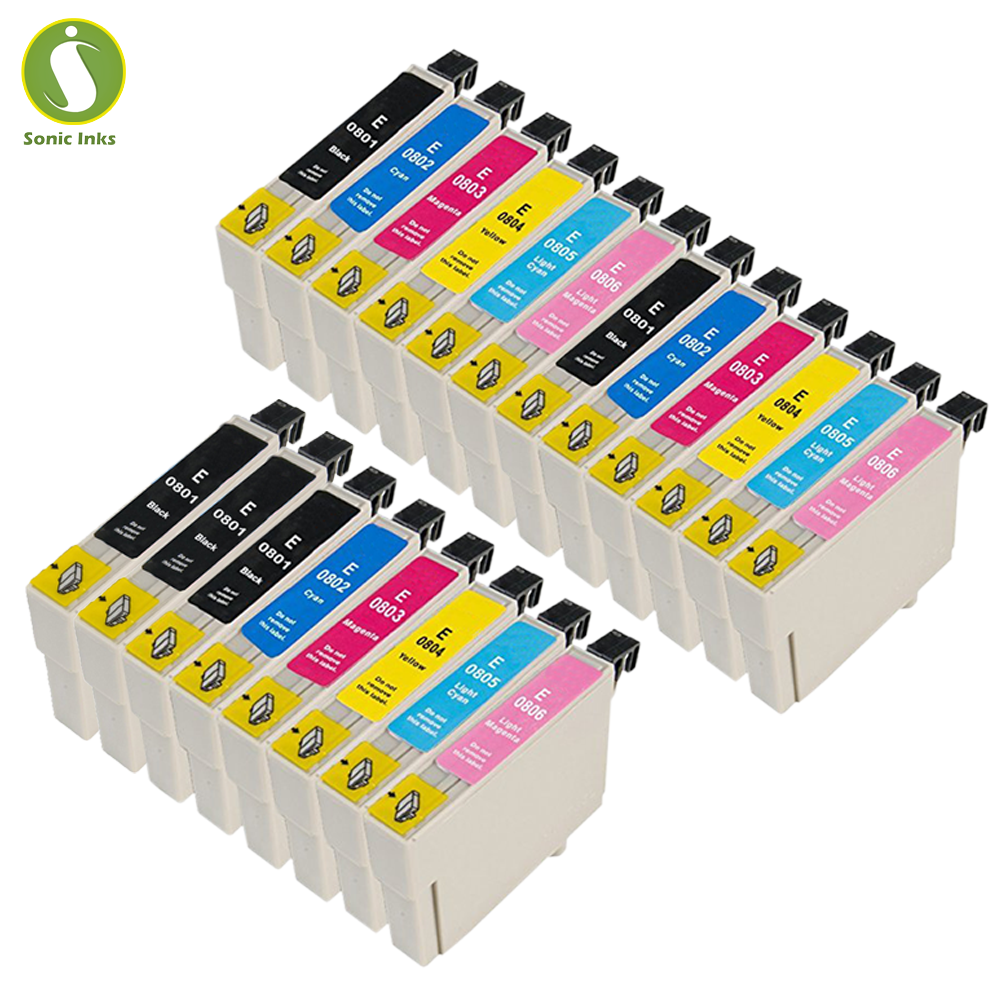 20 Ink Cartridge For For Use in Epson PX650 PX800FW R285 R360 RX560 ...