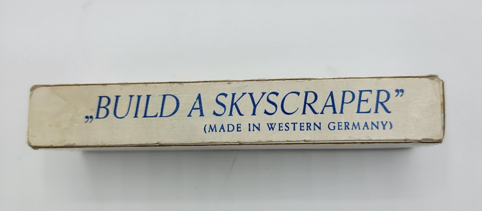 Miniature Build A Skyscraper Boxed Wood Set Western Germany Toy Vintage ...