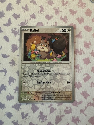 Pokémon - Raffel - Obsidian Flames - 178/197 - Reserve Holo | eBay.de