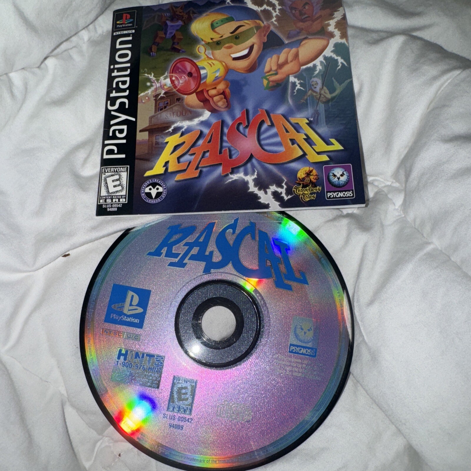 Rascal (Sony PlayStation 1, 1998) 735009400925 | eBay