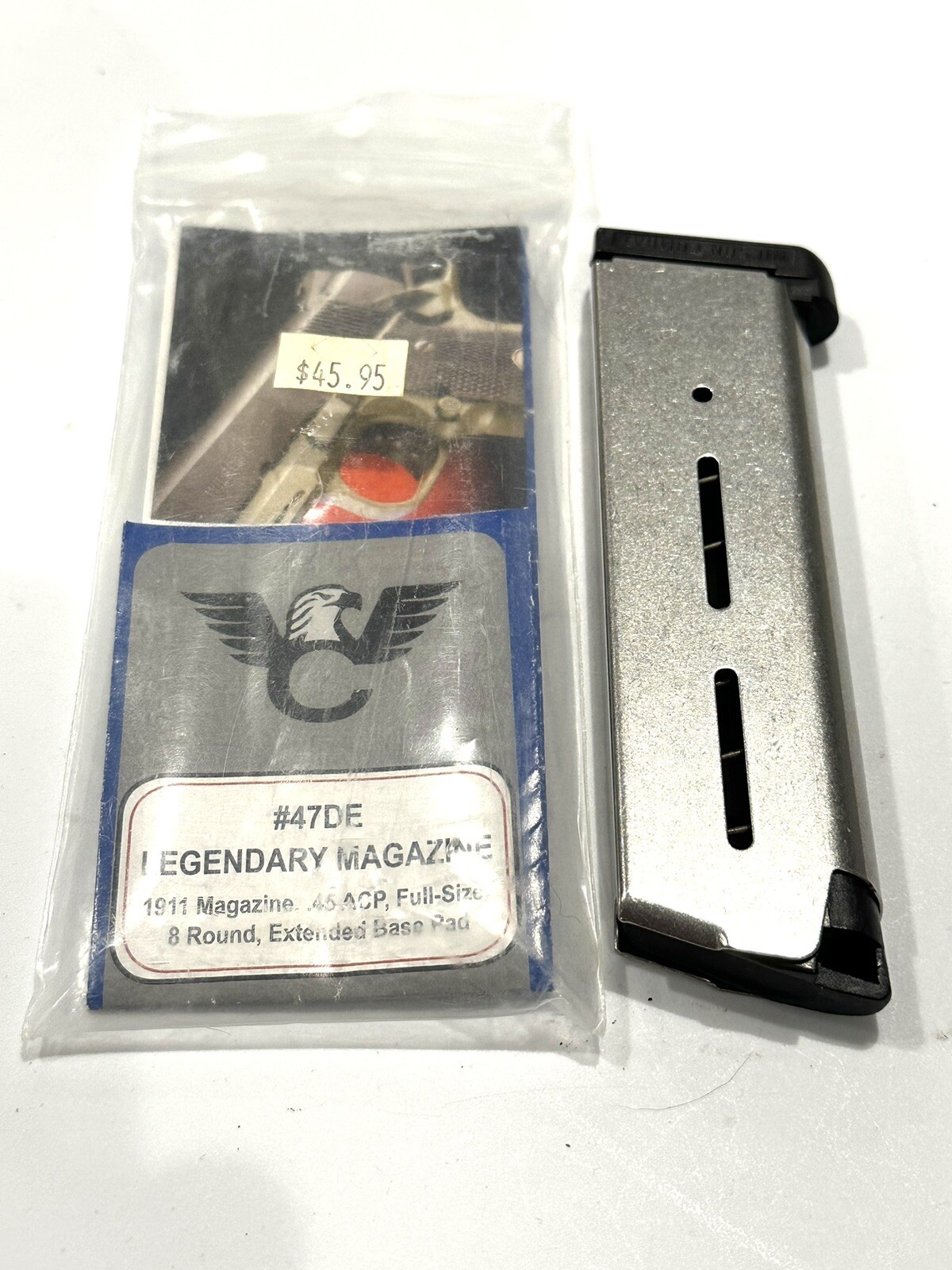 Wilson Combat 47DE 1911 Full-Size 8-Round .45 ACP Magazine FREESHIPPING ...