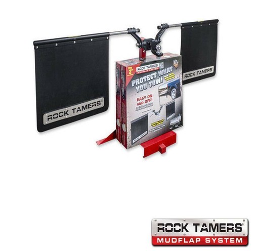 ROCK TAMERS MUD FLAP System CARAVAN BOAT MUD FLAPS CAR TRUCK VEHICLE ...