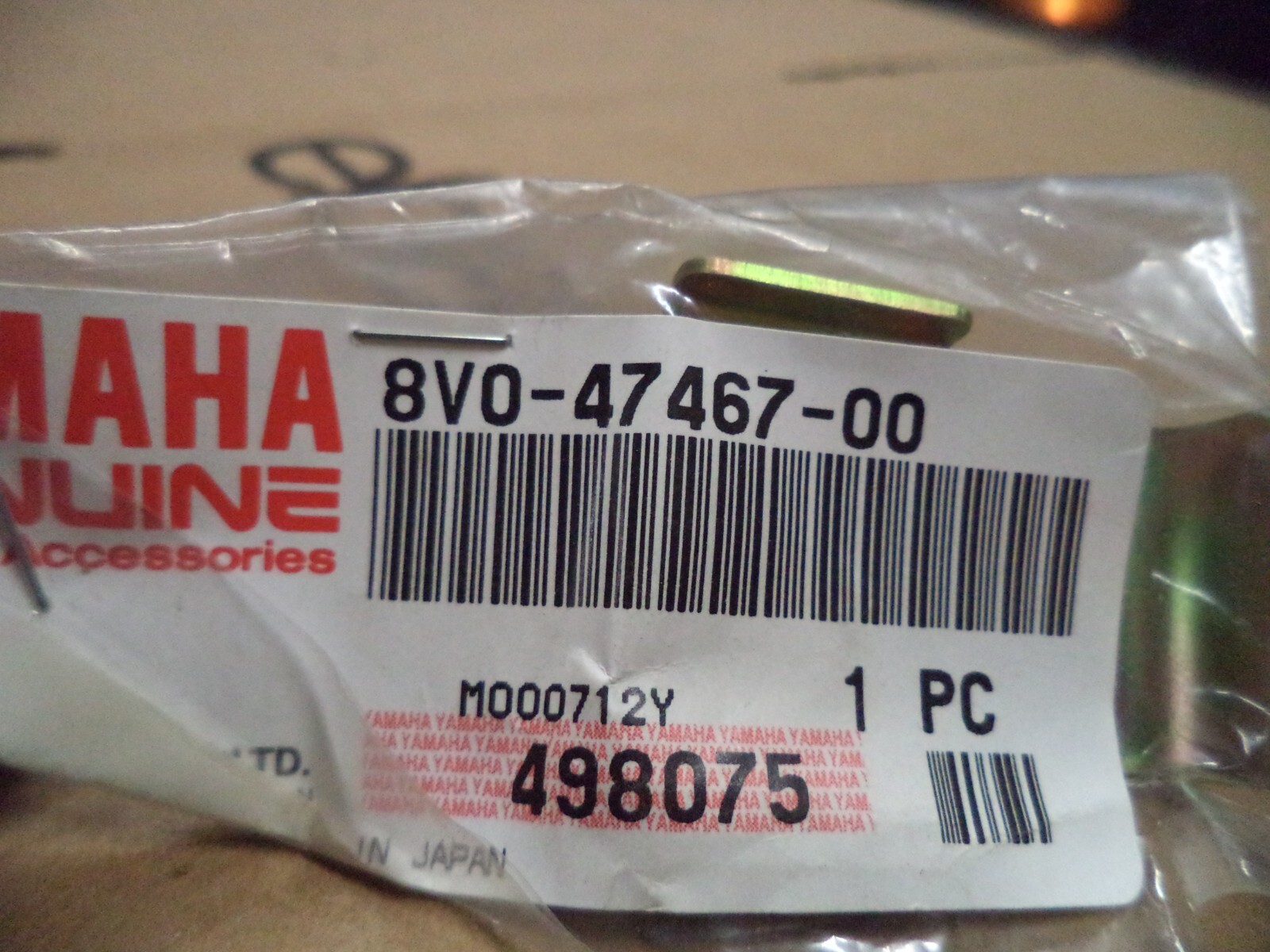 Yamaha OEM New guide plate 8V0-47467-00 #2348 | eBay