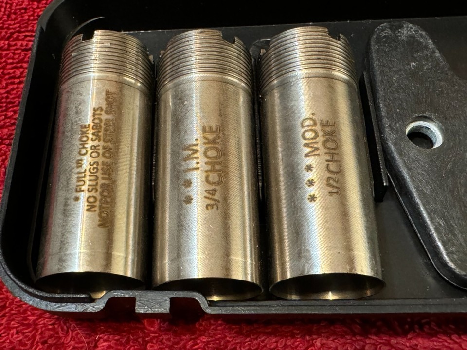 Benelli Beretta Mobil Choke Tubes Stainless-12Ga-Citadel Boss-Pointer ...