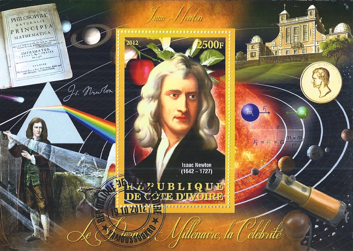 Block 2012 Used Isaac Newton Astronomer Physicist Engineer | eBay UK