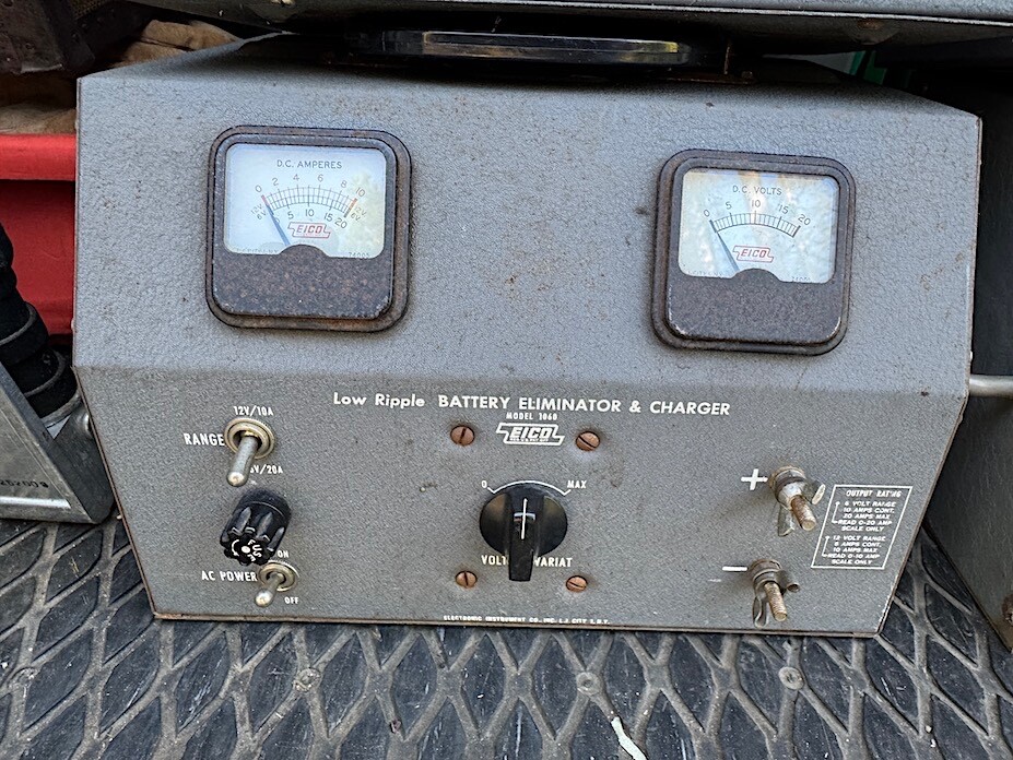 ONE EICO MODEL 1060 LOW RIPPLE BATTERY ELIMINATOR & CHARGER TAKE ONE YOUR CHOICE | eBay