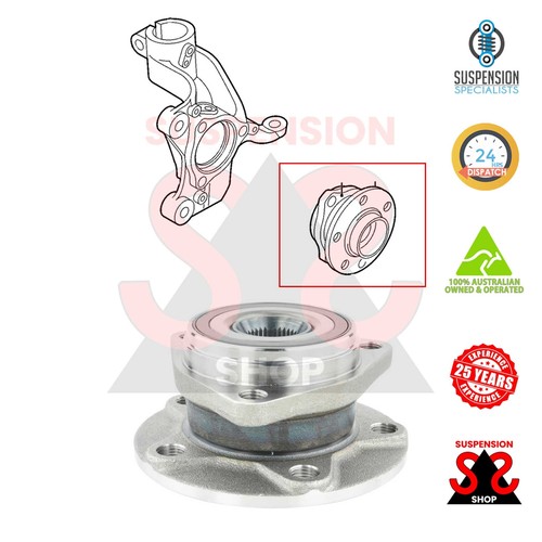 Front Axle Wheel Hub Suit VW Golf 2.0 GTI Clubsport GOLF VII (5G1, BQ1 ...