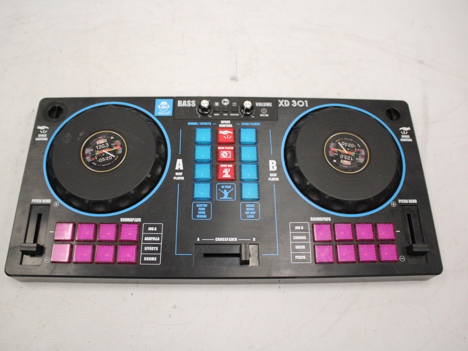 IDANCE Xd301 Dj Station With 2 Speakers Compact All‑In‑One Setup – T07 ...