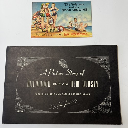 Metrocraft Everett Mass Postcard 1948 Beach Humor Female + Wildwood NJ ...