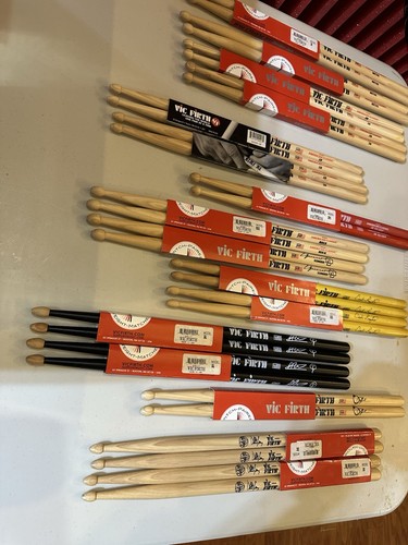 Vic Firth Drumsticks Assorted Models and Colors 16 Pairs Signature ...