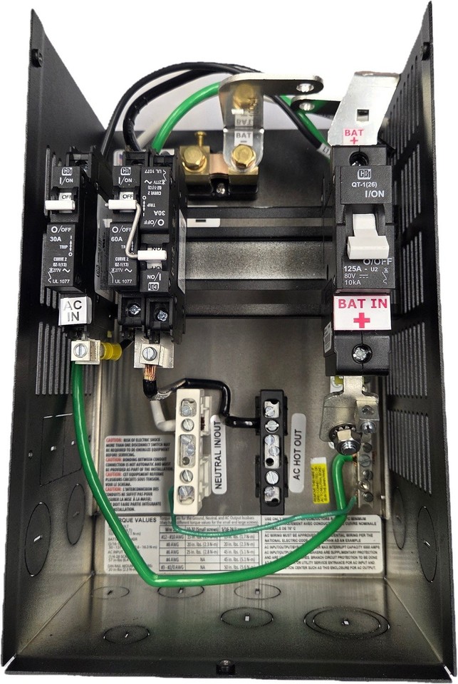 MidNite Solar MNE125LR-120S Little Rosie E-Panel for MNLR4548RE | eBay