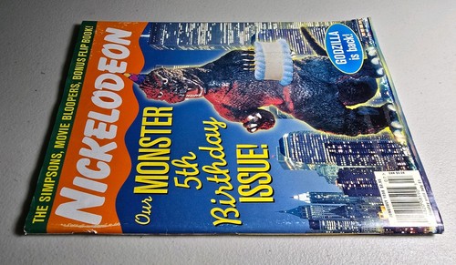 Nickelodeon Magazine June 1998 5th Anniversary Issue | eBay