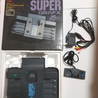 NEC PC Engine SuperGrafx Console PI-TG4: Japan w/box | eBay