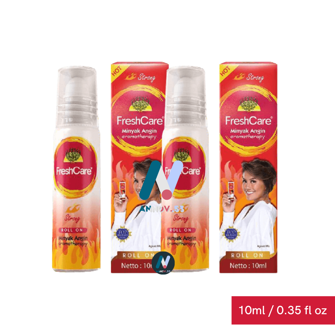 FRESHCARE HOT Medicated Oil Minyak Angin STRONG Roll On Natural ...