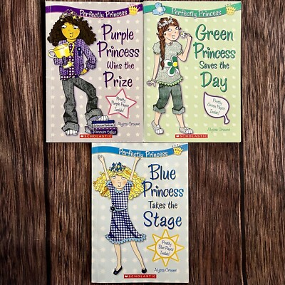 ️Lot Of 3 Perfectly Princess Kids Childrens Youth Chapter Books Girls ...