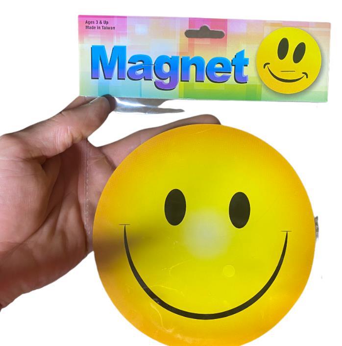100 HAPPY SMILE FACE CAR MAGNETS - Party Birthday Favors - Wholesale ...