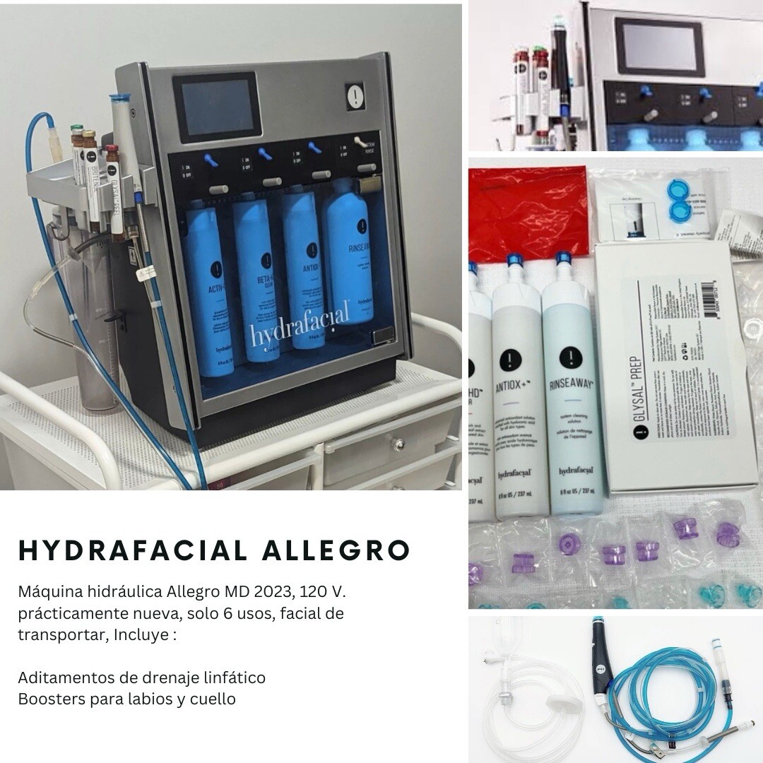 hydrafacial Allegro machine professional | eBay