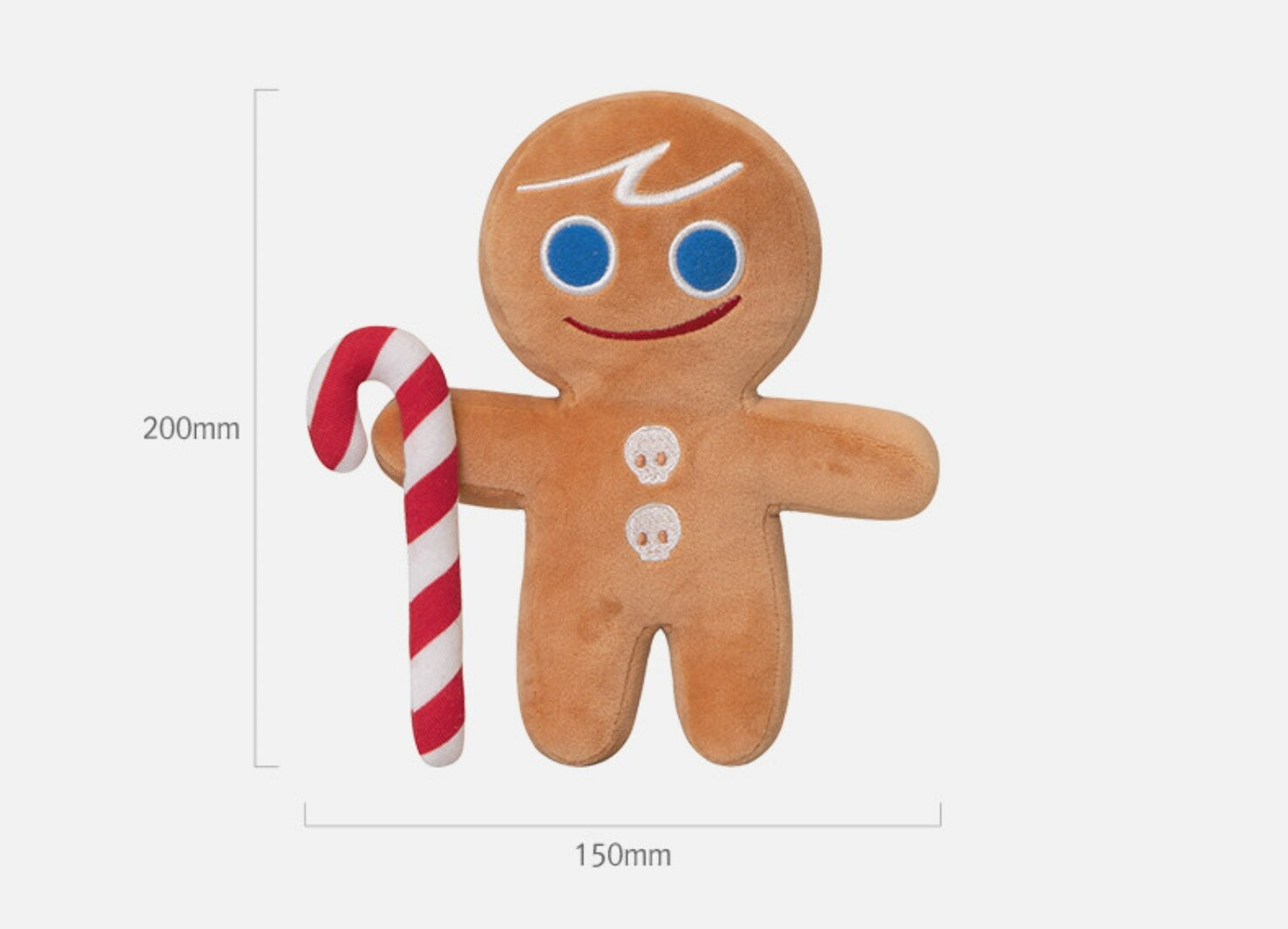 Cookie Run Kingdom Ovenbreak Gingerbrave Plush Doll 20cm/CookieRun ...