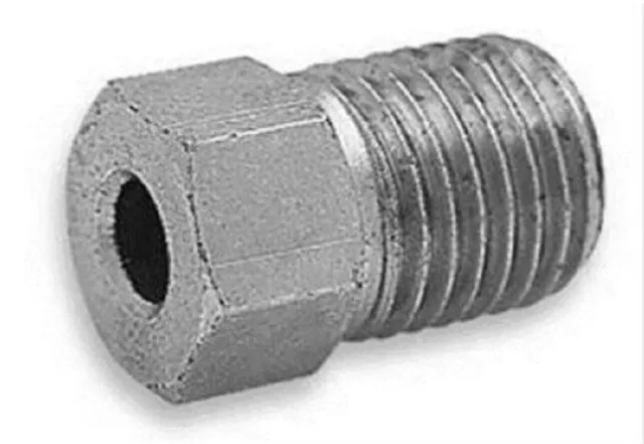Edelmann 121003 Power Steering Standard Steel Nut Tube Size 3/16 ...
