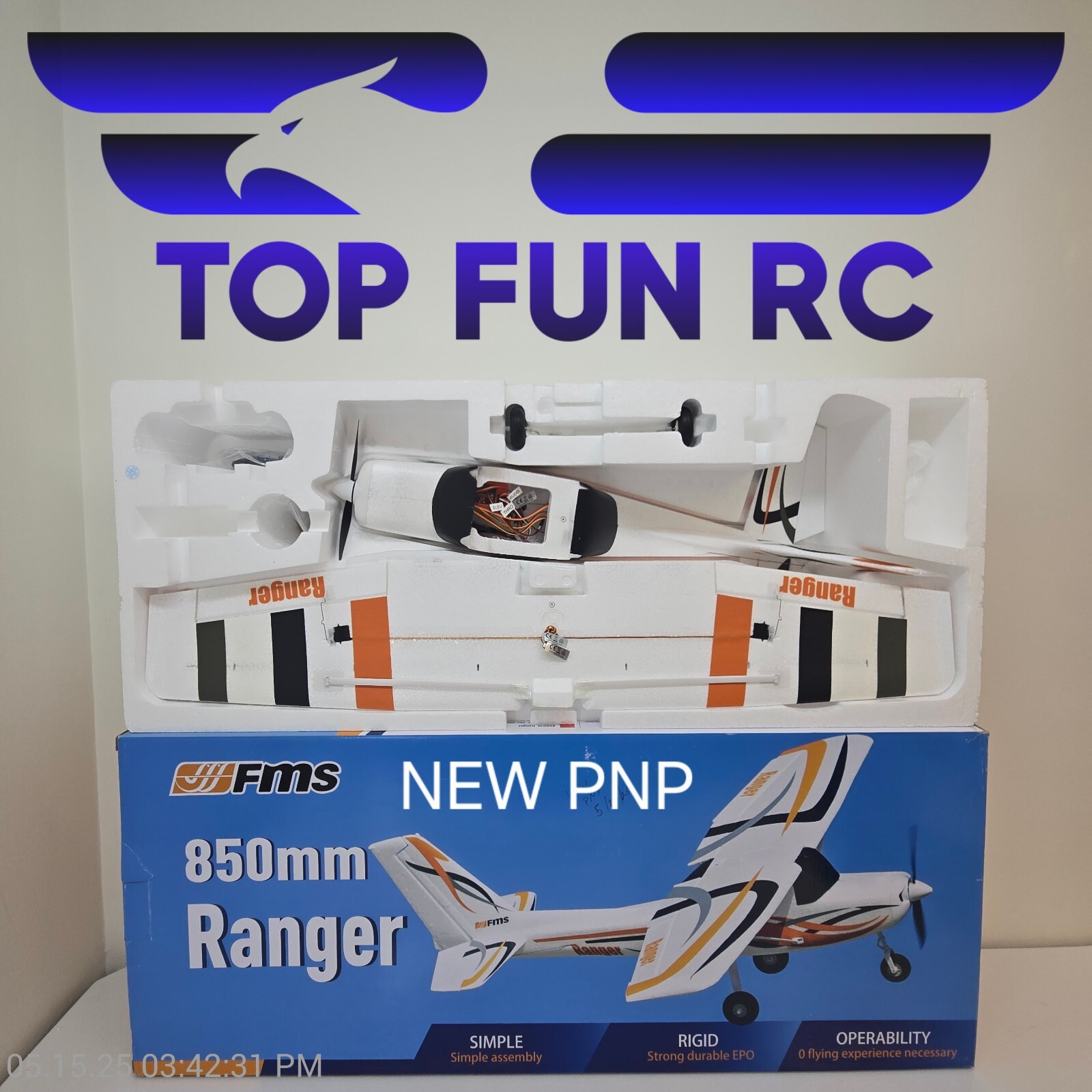 FMS 850mm Ranger PNP RC Airplane