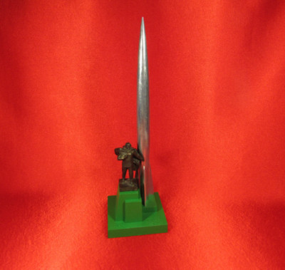 Vintage Souvenir Monument Kaluga Tsiolkovsky Soviet Desk Statue Space ...