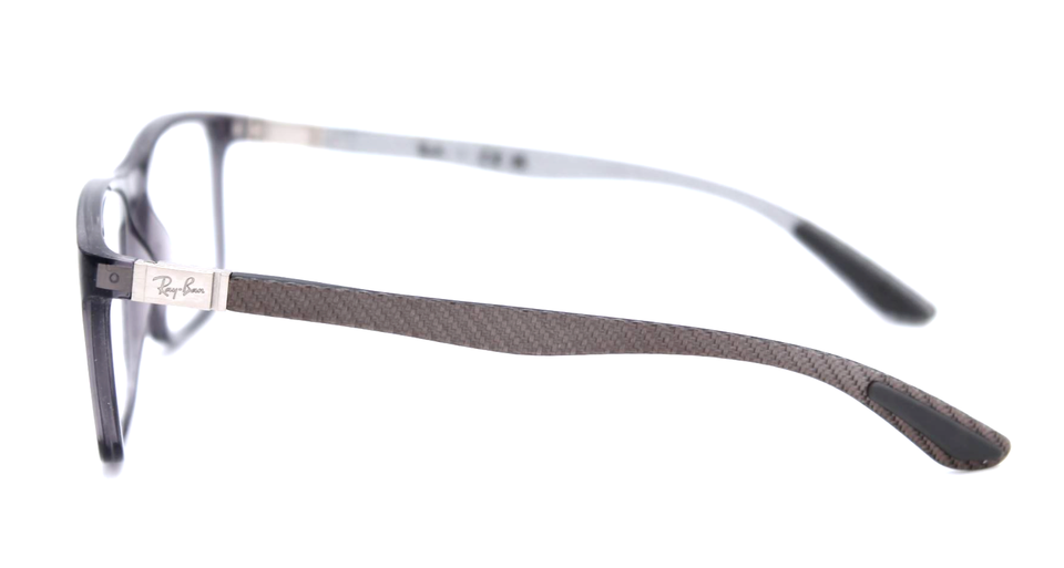 New RAY-BAN Eyeglasses TECH SERIES RB 8908 8061 55-18 Grey Frames w ...