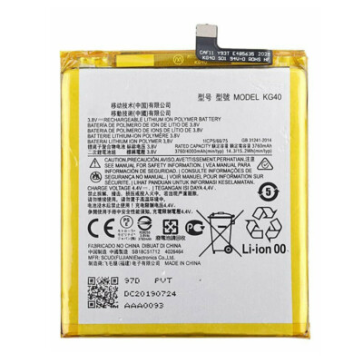 Motorola Moto G100 XT2125/Moto G8 Play XT2015 Battery KG40 Replacement ...