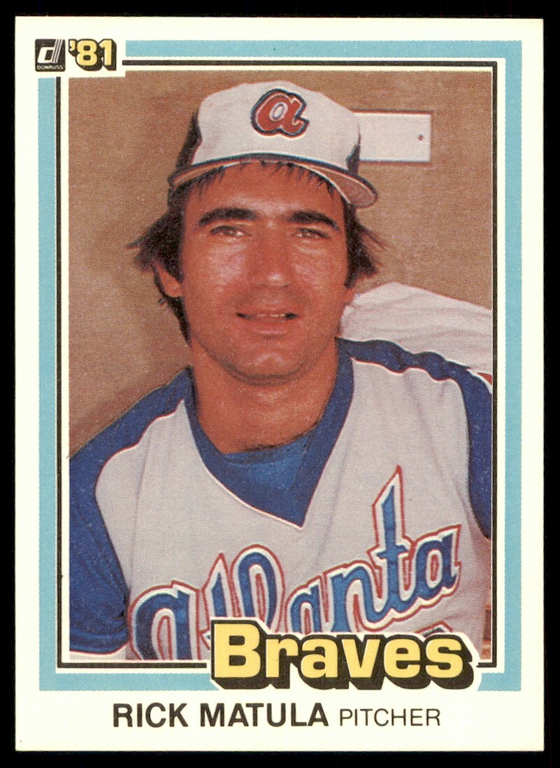 1981 Donruss - #317 Rick Matula for sale online | eBay