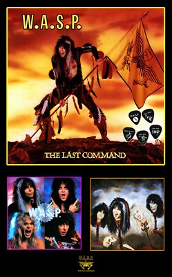 Custom PRINTED 24X36 WASP LAST COMMAND PROMO POSTER BLACKIE LAWLESS | eBay