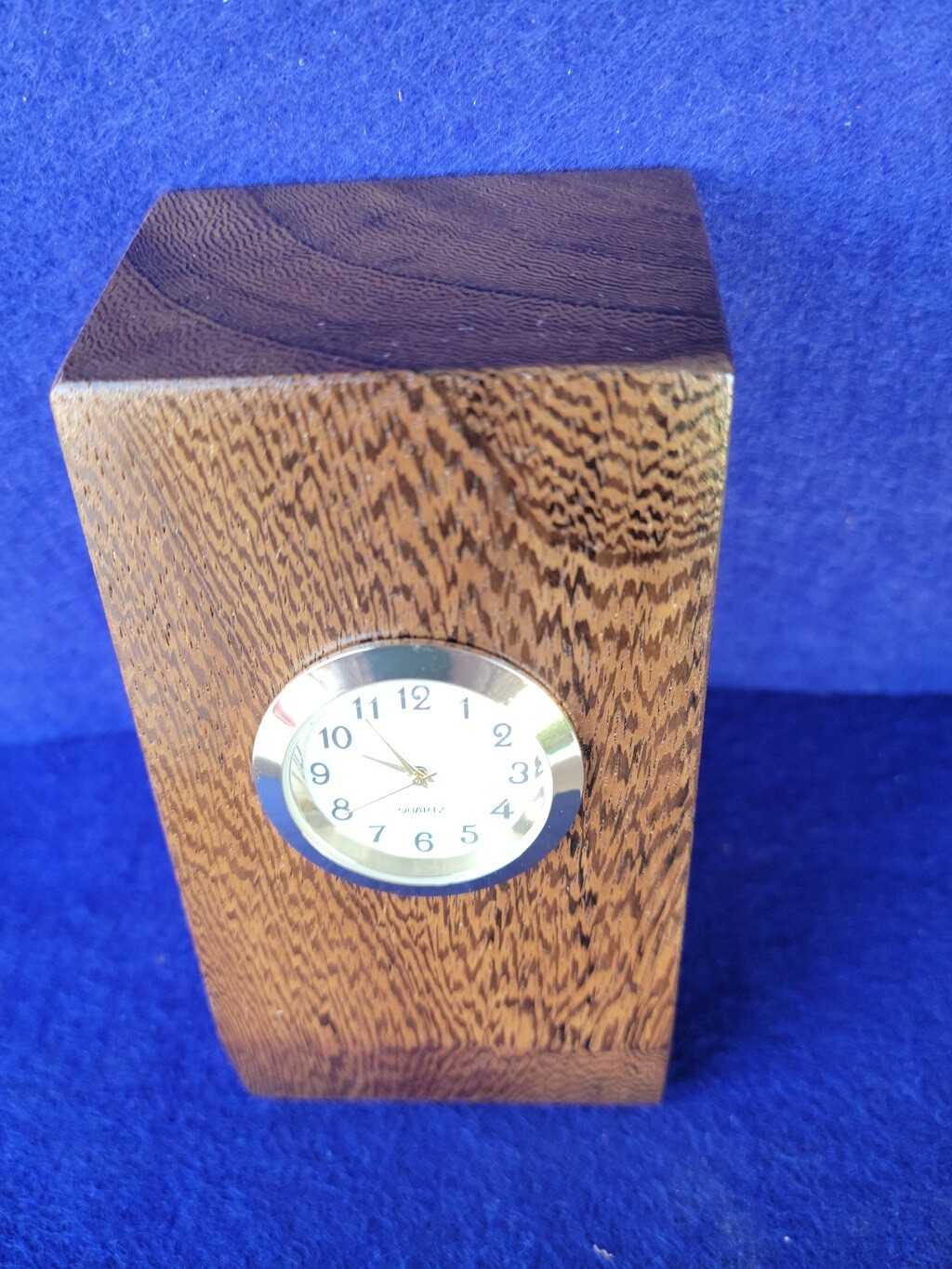 Handcrafted Pheasant Wood Desk Clock, 4 Styles | eBay