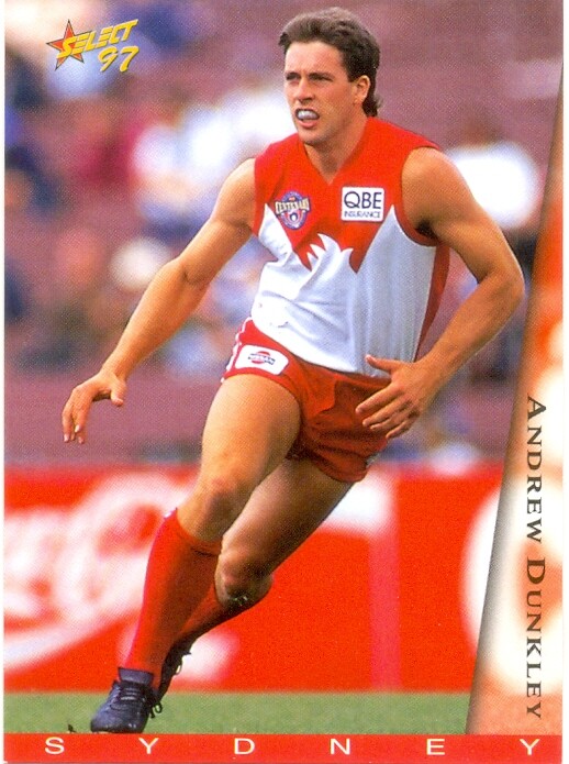 1997 AFL Select Common Card 18 - Andrew Dunkley - Sydney | eBay