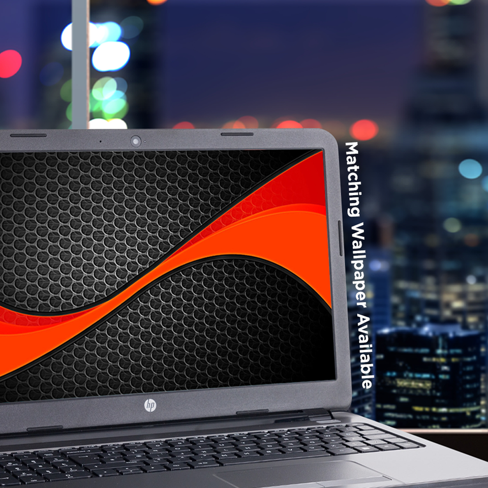 Universal Laptop Skins wrap for 15" - Red Twist Black Metallic | eBay