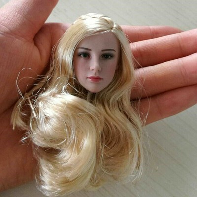 1/6 Scale TBLeague Tariah Silver Valkyrie Head Sculpt Carved Blond Hair ...